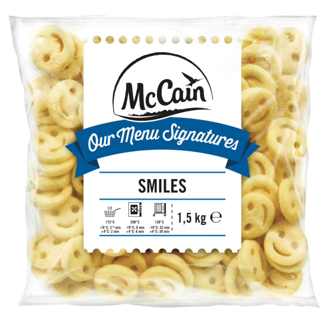 McCain PATATE SMILES 1,5kg