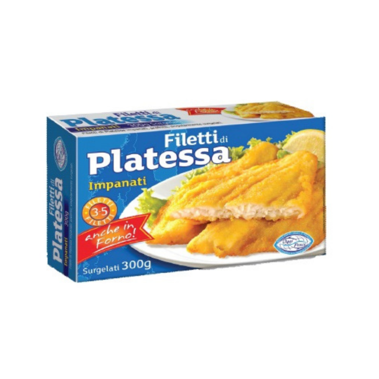 OggiPesce FILETTI DI PLATESSA PANATI 300GR