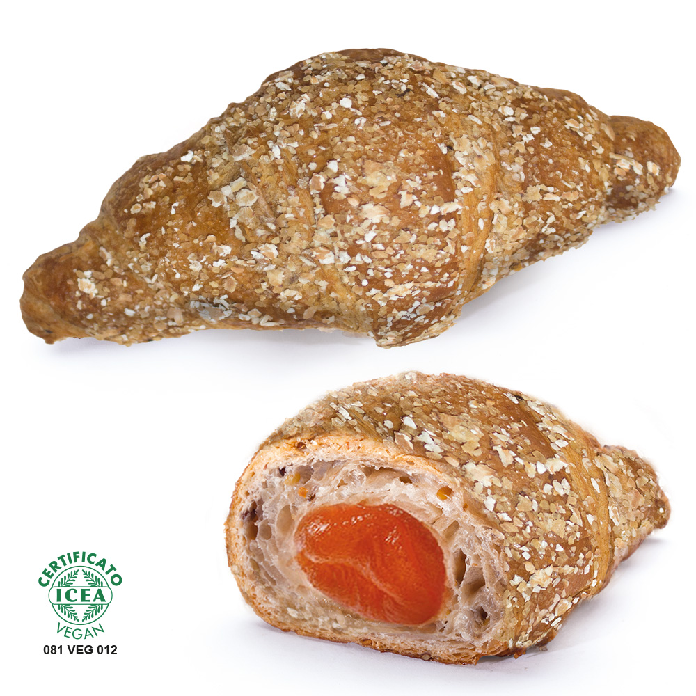 Acquaviva CORNETTO VEGANO DRITTO INTEGRALE AGRUMI E ZENZERO38pz