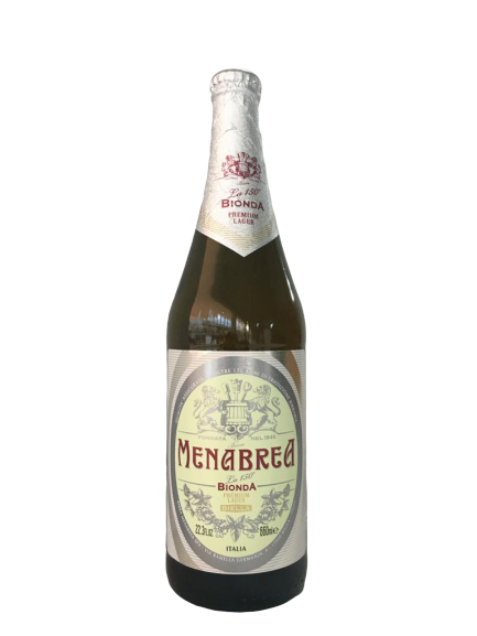 BIRRA MENABREA BIONDA 15pz da 66cl