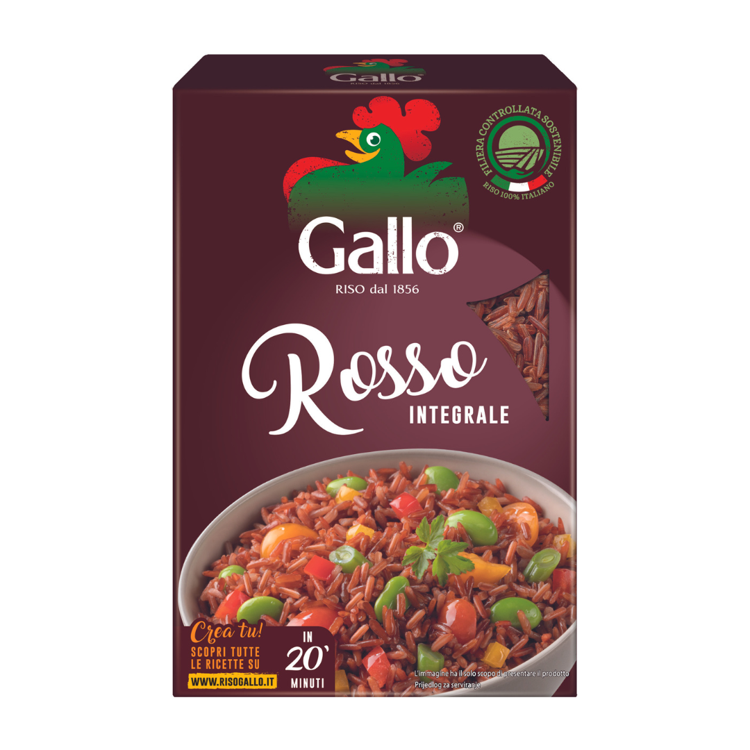 Riso Gallo RISO ROSSO AROMATICO INTEGRALE 500GR