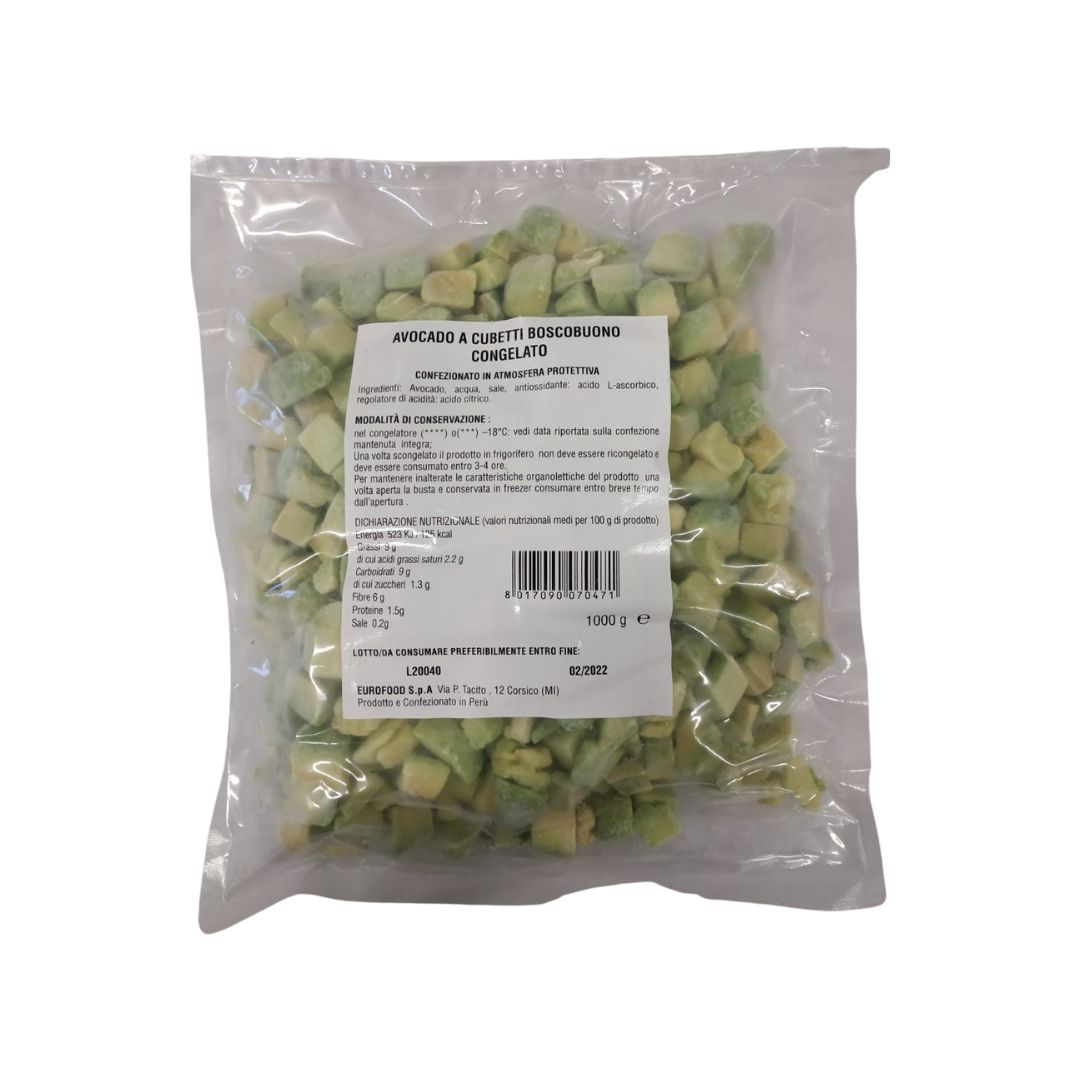 AVOCADO CUBETTI SURG. 1KG BoscoBuono