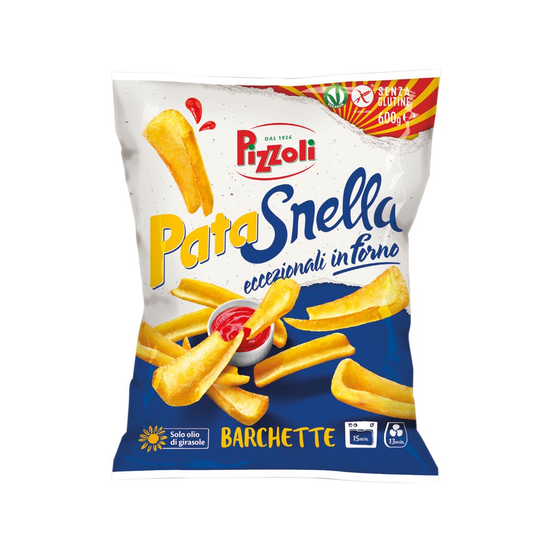 Pizzoli PATASNELLA BARCHETTE 600GR
