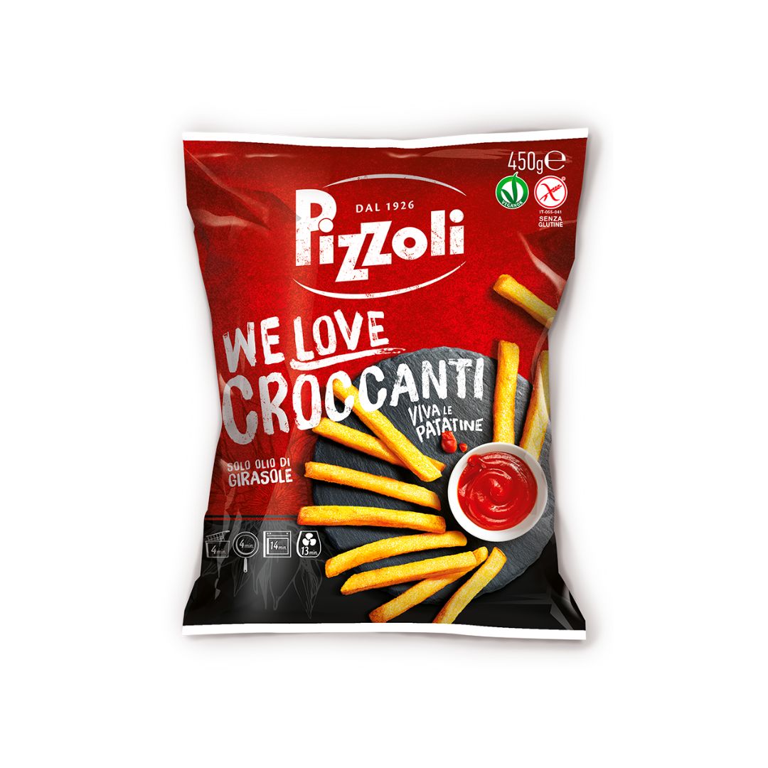 Pizzoli WE LOVE CROCCANTI 450GR