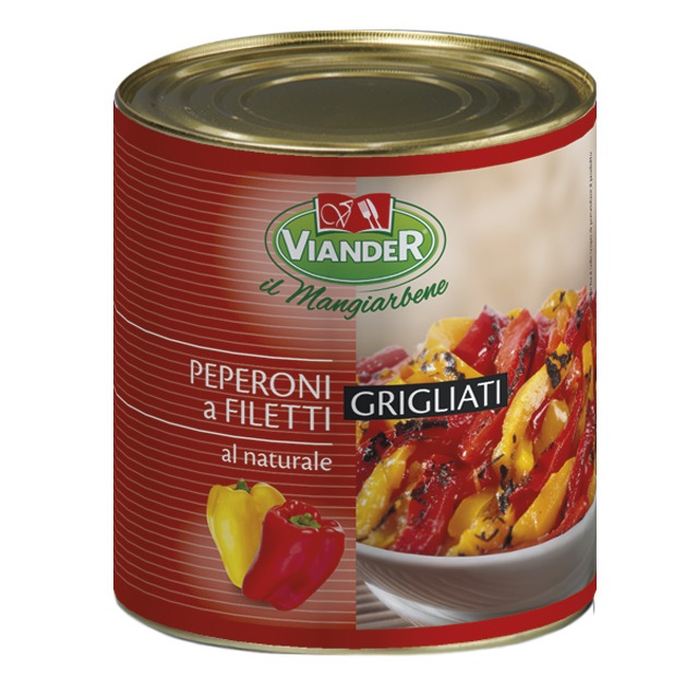 Viander PEPERONI GRIGLIATI AL NATURALE 780 GR