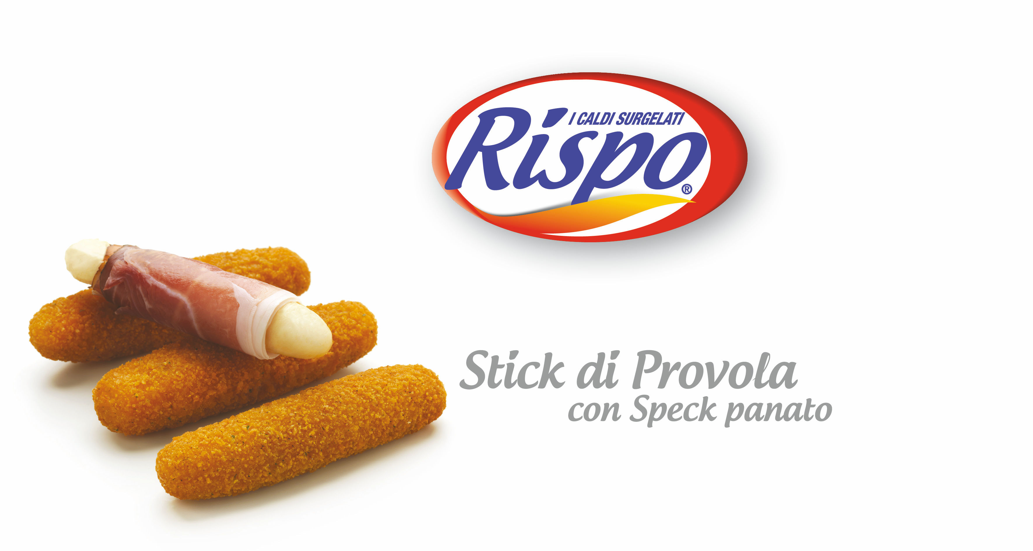 Rispo STICK PROVOLA SPECK PANATO PREFRITTO 1kg