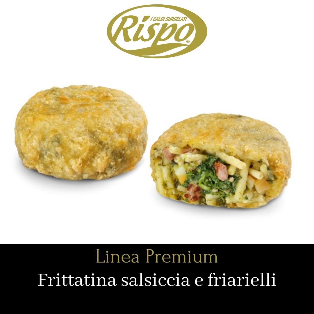 Rispo FRITTATINA DI PASTA SALSICCIA e FRIARIELLI 65GR 1KG