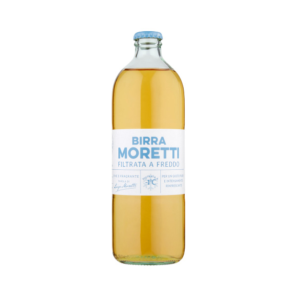 BIRRA Moretti Filtrata a Freddo 55cl 15 pezzi