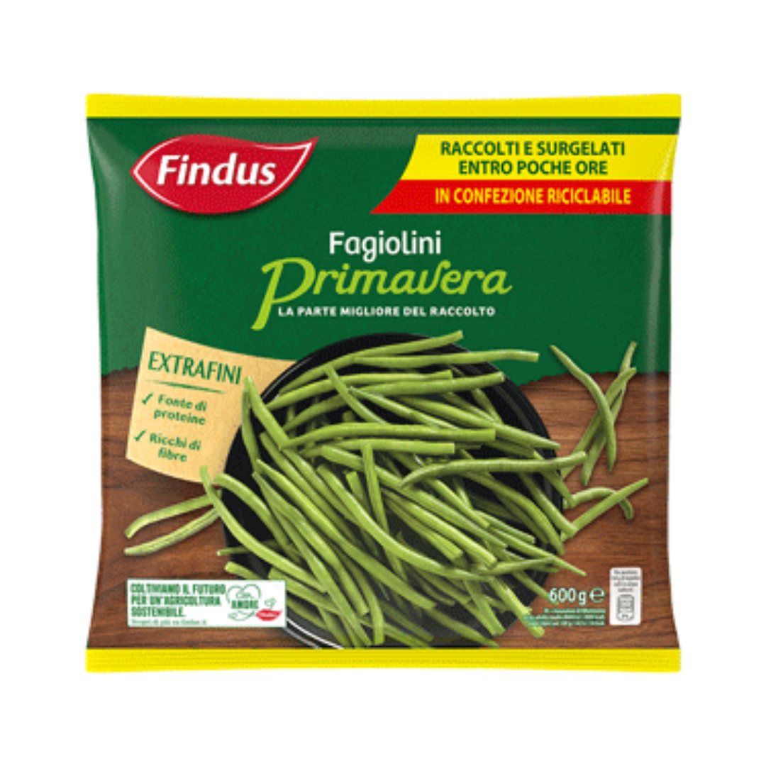 FINDUS VEGETALI FAGIOLINI PRIMAVERA 600g